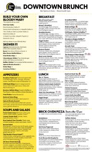 Sunday Downtown Brunch - Gardner Ale House