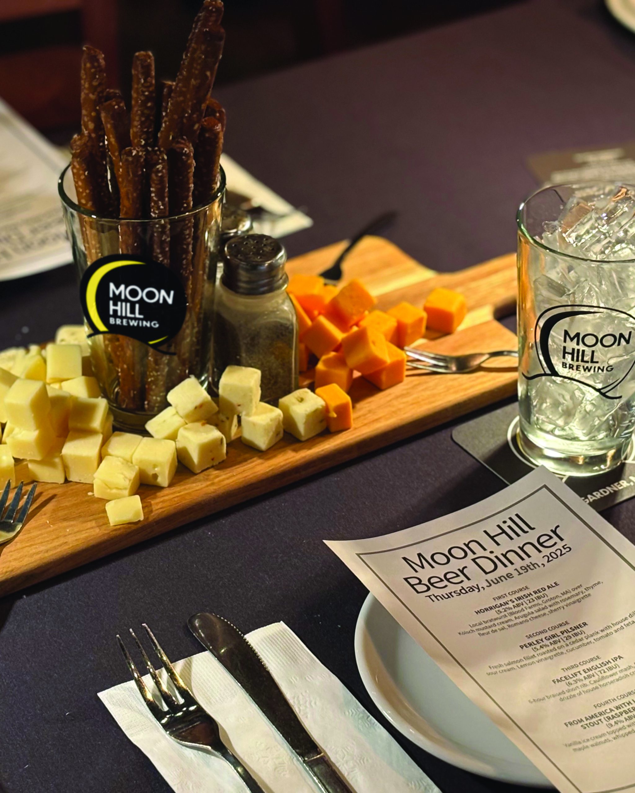 A Beer Dinner For Father's Day - Moon Hill Brewing Company at the Gardner Ale House